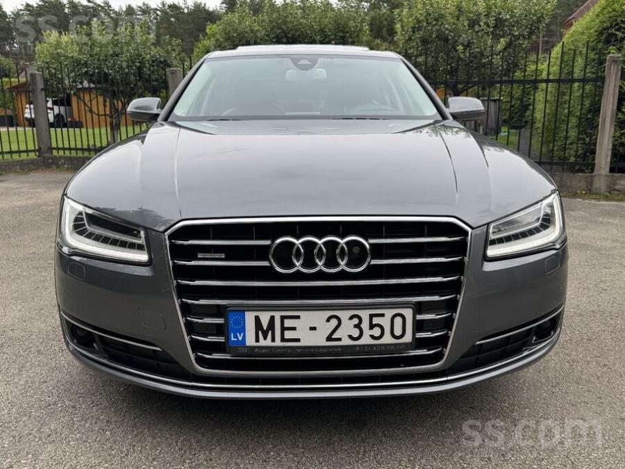 Pelēks Audi A8 2017 Rīga, ar dzinēja tilpumu 3.00 L un nobraukumu 252 tūkst. km par 21800 €, foto 6 vietnē AUTOMOTO.COM.LV