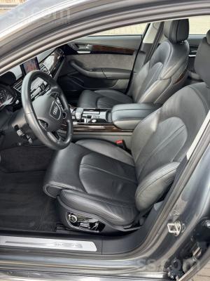 Pelēks Audi A8 2017 Rīga, ar dzinēja tilpumu 3.00 L un nobraukumu 252 tūkst. km par 21800 €, foto 16 vietnē AUTOMOTO.COM.LV