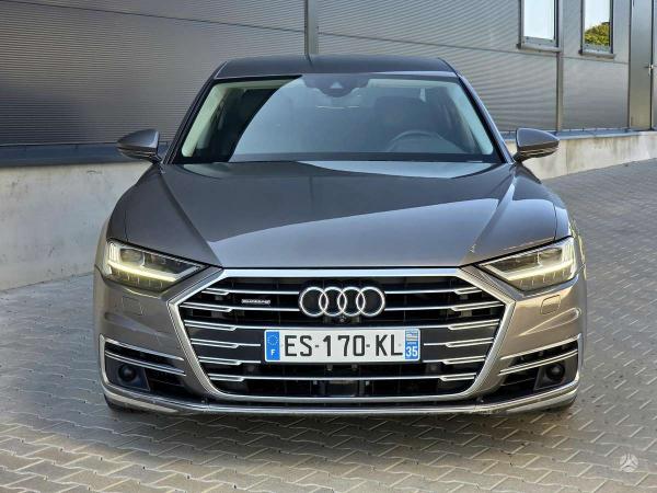 Pelēks Audi A8 2017 Šauļi, ar dzinēja tilpumu 2.97 L un nobraukumu 380 tūkst. km par 22500 €, foto 6 vietnē AUTOMOTO.COM.LV