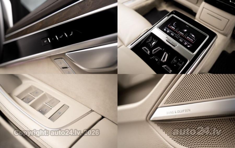 Grey Audi A8 2018 in Tallinn, with an engine capacity of 3.00 L and mileage of 238 thousand km for 30999 €, photo 16 on AUTOMOTO.COM.LV