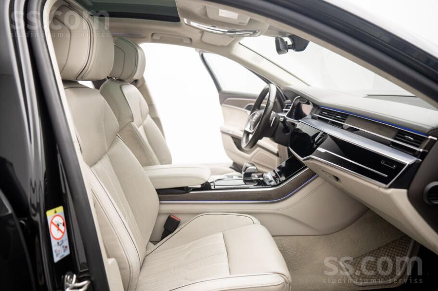 Pelēks Audi A8 2018 Rīga, ar dzinēja tilpumu 3.00 L un nobraukumu 238 tūkst. km par 30999 €, foto 11 vietnē AUTOMOTO.COM.LV