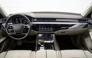 Pelēks Audi A8 2018 Rīga, ar dzinēja tilpumu 3.00 L un nobraukumu 238 tūkst. km par 30999 €, foto 13 vietnē AUTOMOTO.COM.LV