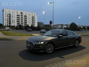 Pelēks Audi A8 2018 Rīga, ar dzinēja tilpumu 3.00 L un nobraukumu 265 tūkst. km par 34200 €, foto 4 vietnē AUTOMOTO.COM.LV