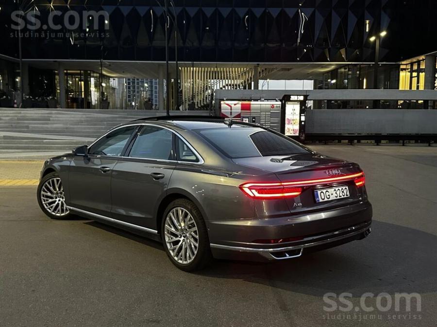 Pelēks Audi A8 2018 Rīga, ar dzinēja tilpumu 3.00 L un nobraukumu 265 tūkst. km par 34200 €, foto 6 vietnē AUTOMOTO.COM.LV