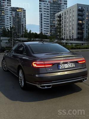 Pelēks Audi A8 2018 Rīga, ar dzinēja tilpumu 3.00 L un nobraukumu 265 tūkst. km par 34200 €, foto 8 vietnē AUTOMOTO.COM.LV