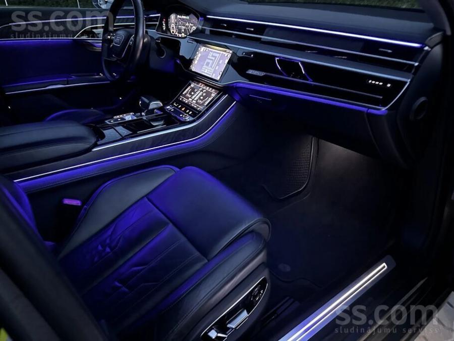 Pelēks Audi A8 2018 Rīga, ar dzinēja tilpumu 3.00 L un nobraukumu 265 tūkst. km par 34200 €, foto 9 vietnē AUTOMOTO.COM.LV
