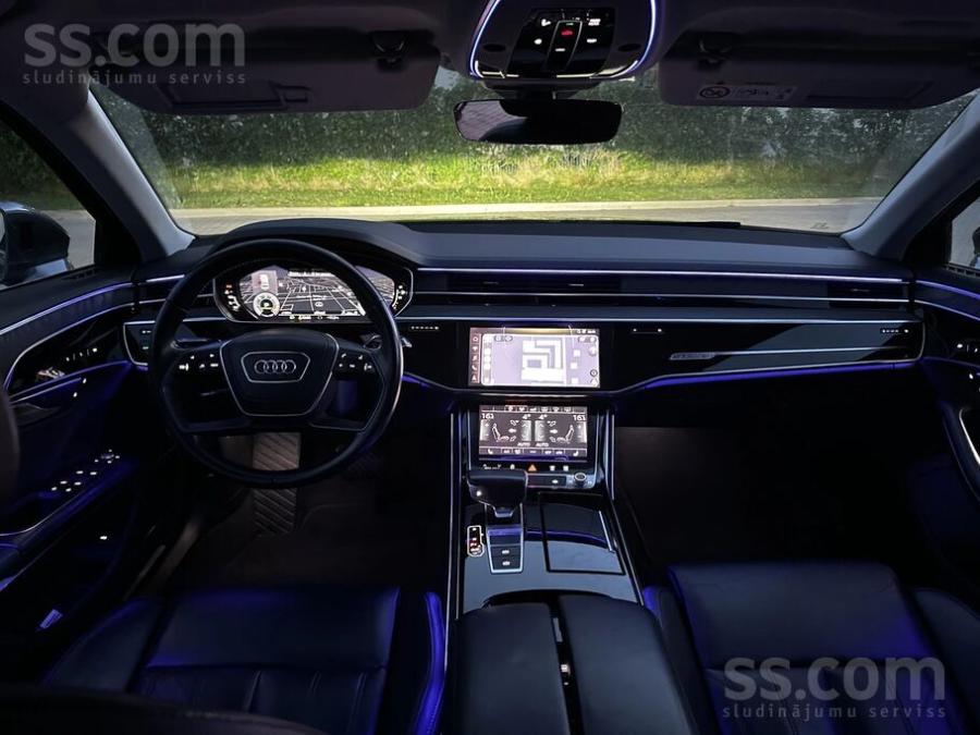 Pelēks Audi A8 2018 Rīga, ar dzinēja tilpumu 3.00 L un nobraukumu 265 tūkst. km par 34200 €, foto 11 vietnē AUTOMOTO.COM.LV