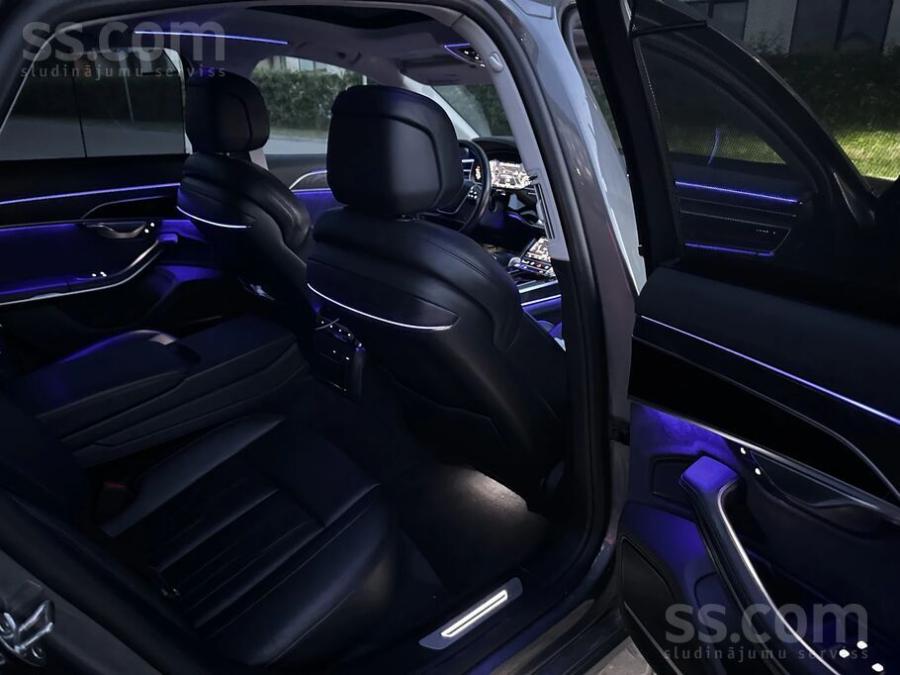 Pelēks Audi A8 2018 Rīga, ar dzinēja tilpumu 3.00 L un nobraukumu 265 tūkst. km par 34200 €, foto 14 vietnē AUTOMOTO.COM.LV