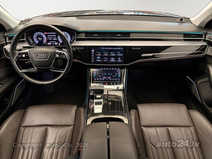 Grey Audi A8 2018 in Tallinn, with an engine capacity of 3.00 L and mileage of 201 thousand km for 33900 €, photo 8 on AUTOMOTO.COM.LV