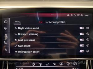 Grey Audi A8 2018 in Tallinn, with an engine capacity of 3.00 L and mileage of 201 thousand km for 33900 €, photo 10 on AUTOMOTO.COM.LV