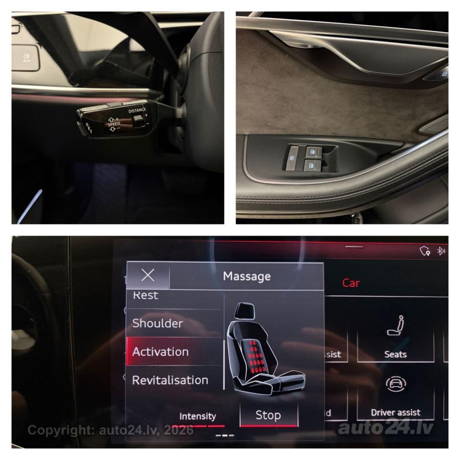 Grey Audi A8 2018 in Tallinn, with an engine capacity of 3.00 L and mileage of 201 thousand km for 33900 €, photo 15 on AUTOMOTO.COM.LV