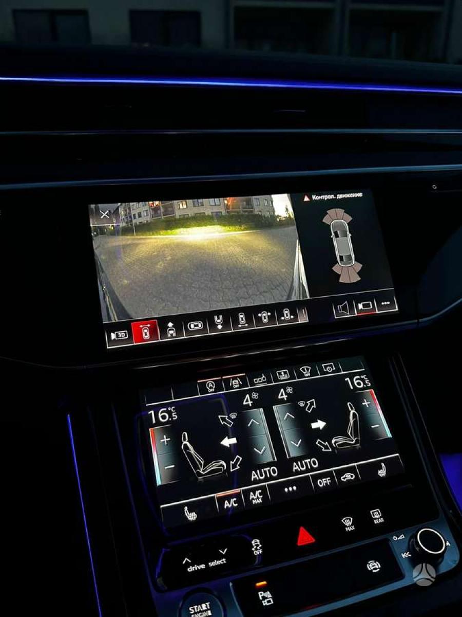 Grey Audi A8 2018 in Riga, with an engine capacity of 3.00 L and mileage of 262 thousand km for 32700 €, photo 24 on AUTOMOTO.COM.LV