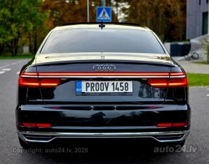 Grey Audi A8 2018 in Tallinn, with an engine capacity of 3.00 L and mileage of 239 thousand km for 30990 €, photo 6 on AUTOMOTO.COM.LV