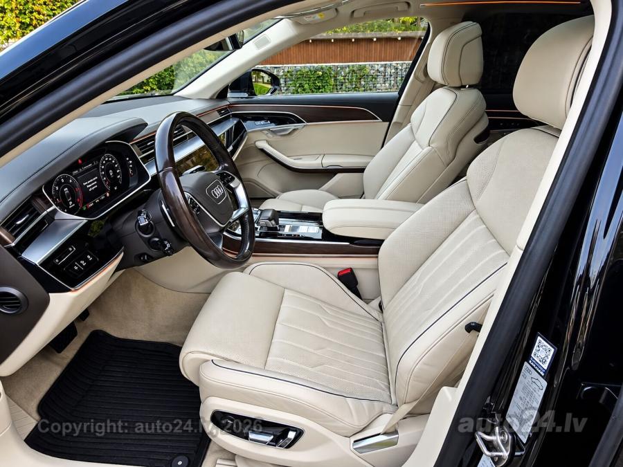 Grey Audi A8 2018 in Tallinn, with an engine capacity of 3.00 L and mileage of 239 thousand km for 30990 €, photo 10 on AUTOMOTO.COM.LV