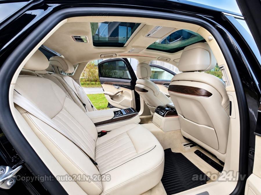 Grey Audi A8 2018 in Tallinn, with an engine capacity of 3.00 L and mileage of 239 thousand km for 30990 €, photo 14 on AUTOMOTO.COM.LV