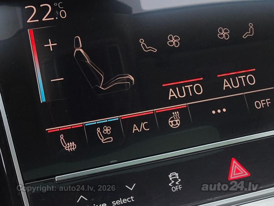Grey Audi A8 2018 in Tallinn, with an engine capacity of 3.00 L and mileage of 239 thousand km for 30990 €, photo 19 on AUTOMOTO.COM.LV
