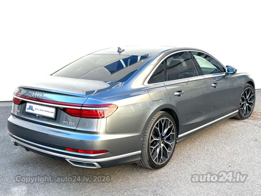 Grey Audi A8 2019 in Tallinn, with an engine capacity of 3.00 L and mileage of 105 thousand km for 45000 €, photo 3 on AUTOMOTO.COM.LV