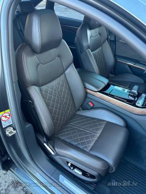 Grey Audi A8 2019 in Tallinn, with an engine capacity of 3.00 L and mileage of 105 thousand km for 45000 €, photo 5 on AUTOMOTO.COM.LV
