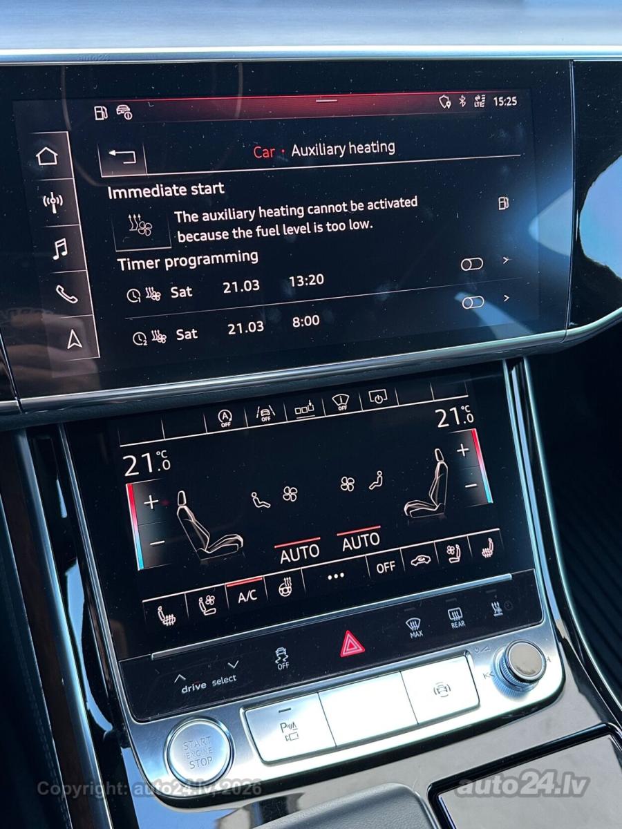 Grey Audi A8 2019 in Tallinn, with an engine capacity of 3.00 L and mileage of 105 thousand km for 45000 €, photo 12 on AUTOMOTO.COM.LV