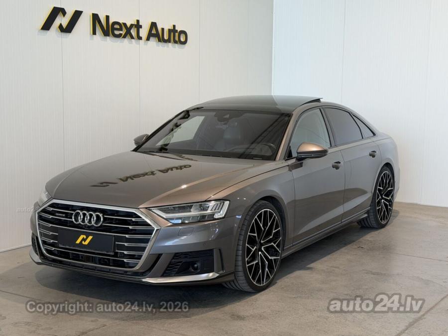 Grey Audi A8 2019 in Tartu, with an engine capacity of 3.00 L and mileage of 145 thousand km for 40900 €, photo 1 on AUTOMOTO.COM.LV