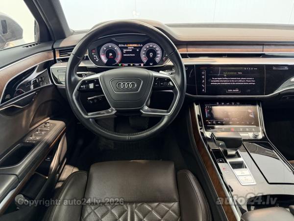 Grey Audi A8 2019 in Tartu, with an engine capacity of 3.00 L and mileage of 145 thousand km for 40900 €, photo 8 on AUTOMOTO.COM.LV