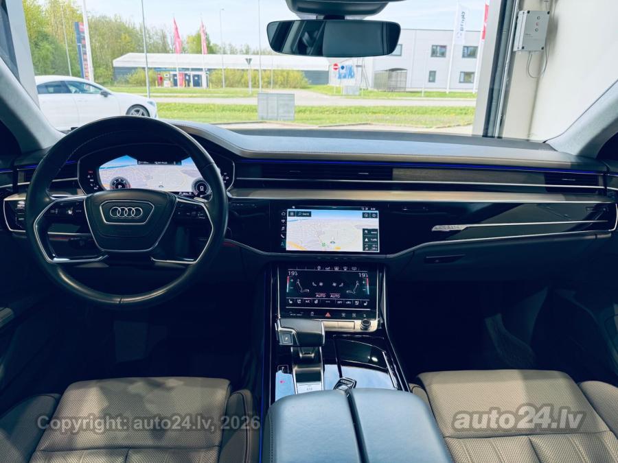 Pelēks Audi A8 2020 Pērnava, ar dzinēja tilpumu 3.00 L un nobraukumu 120 tūkst. km par 42900 €, foto 6 vietnē AUTOMOTO.COM.LV