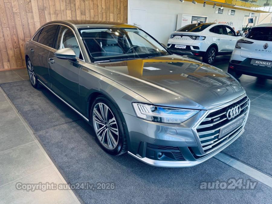 Pelēks Audi A8 2020 Pērnava, ar dzinēja tilpumu 3.00 L un nobraukumu 120 tūkst. km par 42900 €, foto 12 vietnē AUTOMOTO.COM.LV