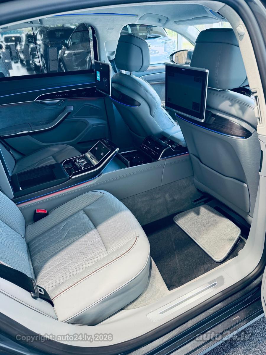 Pelēks Audi A8 2020 Pērnava, ar dzinēja tilpumu 3.00 L un nobraukumu 120 tūkst. km par 42900 €, foto 18 vietnē AUTOMOTO.COM.LV