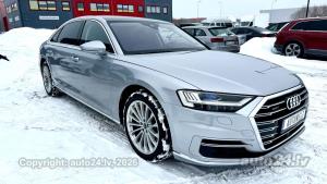 Grey Audi A8 2021 in Tallinn, with an engine capacity of 3.00 L and mileage of 81 thousand km for 47500 €, photo 2 on AUTOMOTO.COM.LV