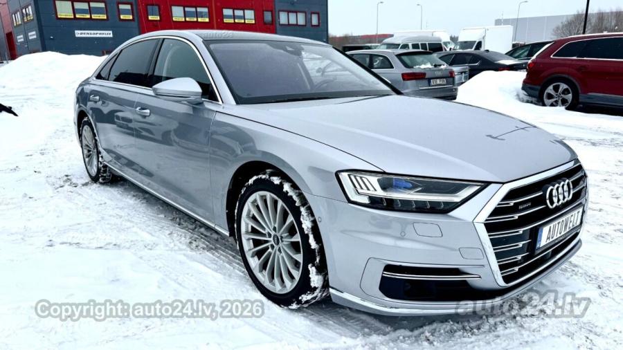 Grey Audi A8 2021 in Tallinn, with an engine capacity of 3.00 L and mileage of 81 thousand km for 47500 €, photo 2 on AUTOMOTO.COM.LV