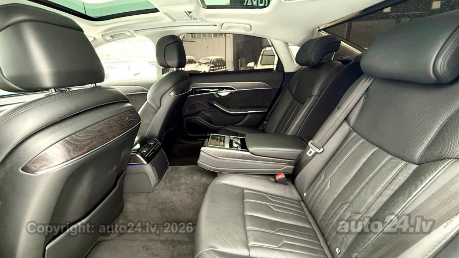 Grey Audi A8 2021 in Tallinn, with an engine capacity of 3.00 L and mileage of 81 thousand km for 47500 €, photo 25 on AUTOMOTO.COM.LV