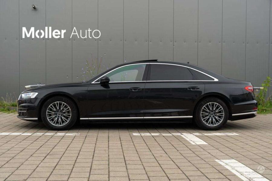 Pelēks Audi A8 2021 Viļņa, ar dzinēja tilpumu 3.00 L un nobraukumu 113 tūkst. km par 48000 €, foto 3 vietnē AUTOMOTO.COM.LV