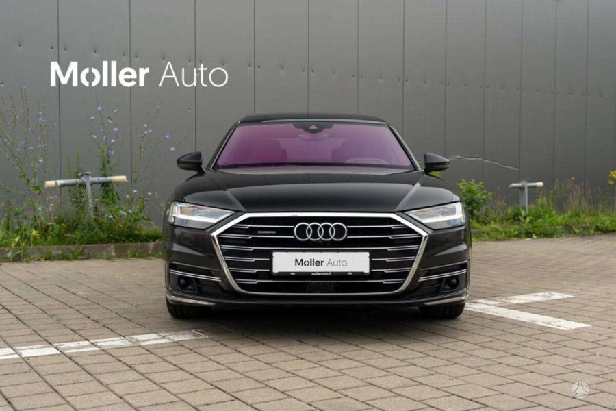 Pelēks Audi A8 2021 Viļņa, ar dzinēja tilpumu 3.00 L un nobraukumu 113 tūkst. km par 48000 €, foto 5 vietnē AUTOMOTO.COM.LV