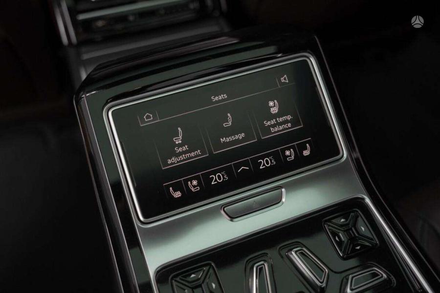 Pelēks Audi A8 2021 Viļņa, ar dzinēja tilpumu 3.00 L un nobraukumu 113 tūkst. km par 48000 €, foto 20 vietnē AUTOMOTO.COM.LV