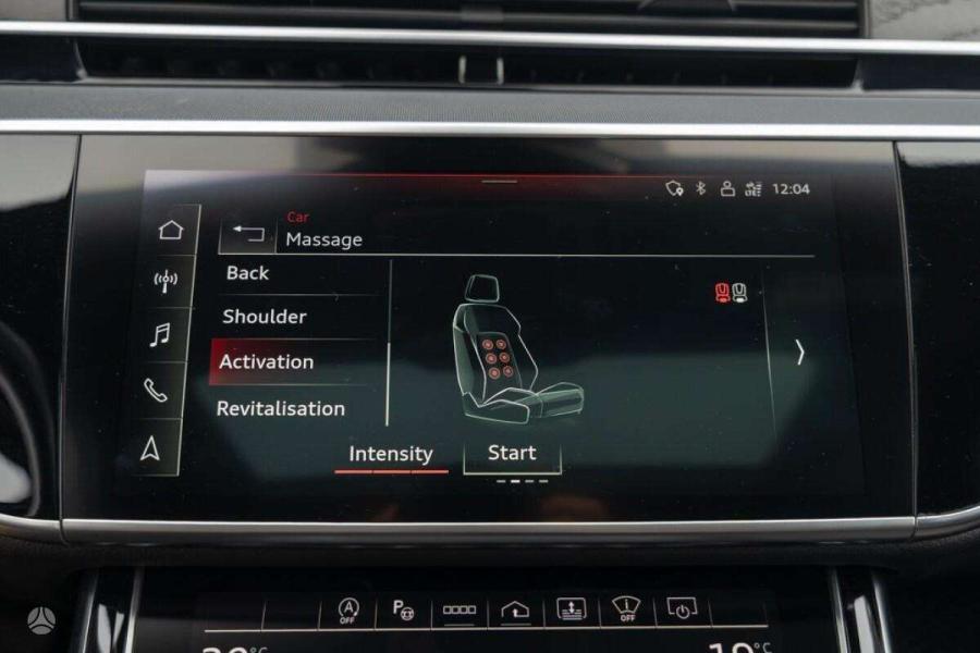 Pelēks Audi A8 2021 Viļņa, ar dzinēja tilpumu 3.00 L un nobraukumu 113 tūkst. km par 48000 €, foto 29 vietnē AUTOMOTO.COM.LV