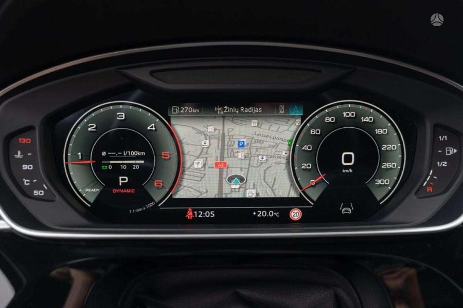 Pelēks Audi A8 2021 Viļņa, ar dzinēja tilpumu 3.00 L un nobraukumu 113 tūkst. km par 48000 €, foto 31 vietnē AUTOMOTO.COM.LV