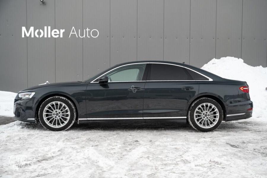 Pelēks Audi A8 2023 Viļņa, ar dzinēja tilpumu 3.00 L un nobraukumu 51 tūkst. km par 52990 €, foto 3 vietnē AUTOMOTO.COM.LV
