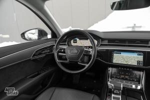 Pelēks Audi A8 2023 Viļņa, ar dzinēja tilpumu 3.00 L un nobraukumu 51 tūkst. km par 52990 €, foto 23 vietnē AUTOMOTO.COM.LV