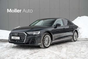 Pelēks Audi A8 2023 Viļņa, ar dzinēja tilpumu 3.00 L un nobraukumu 51 tūkst. km par 52990 €, foto  vietnē AUTOMOTO.COM.LV