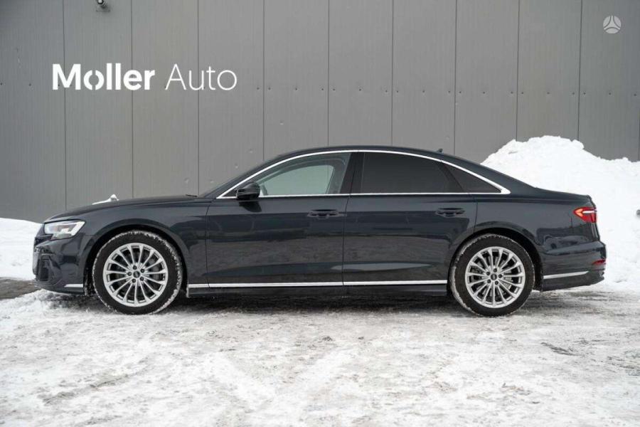 Pelēks Audi A8 2023 Viļņa, ar dzinēja tilpumu 3.00 L un nobraukumu 51 tūkst. km par 52990 €, foto 3 vietnē AUTOMOTO.COM.LV