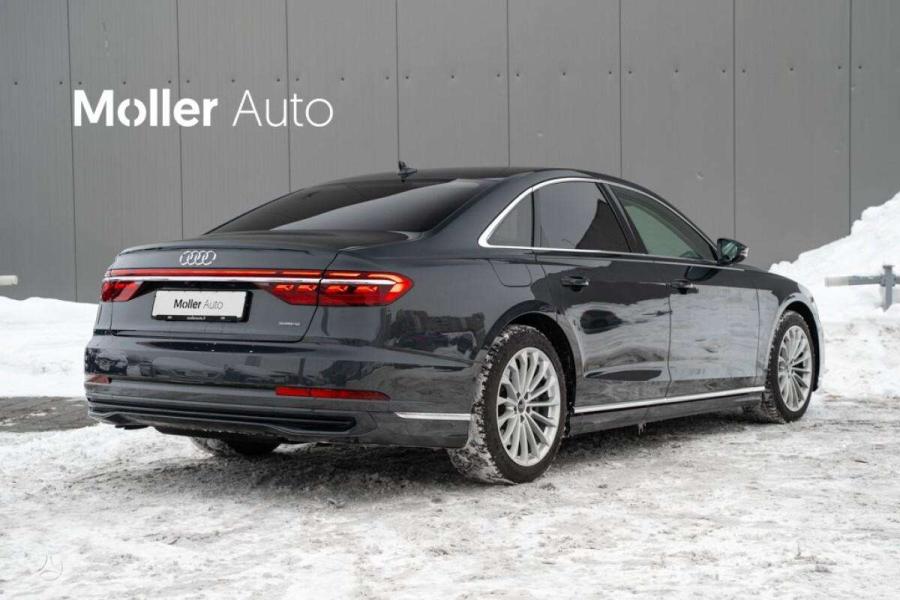 Pelēks Audi A8 2023 Viļņa, ar dzinēja tilpumu 3.00 L un nobraukumu 51 tūkst. km par 52990 €, foto 6 vietnē AUTOMOTO.COM.LV