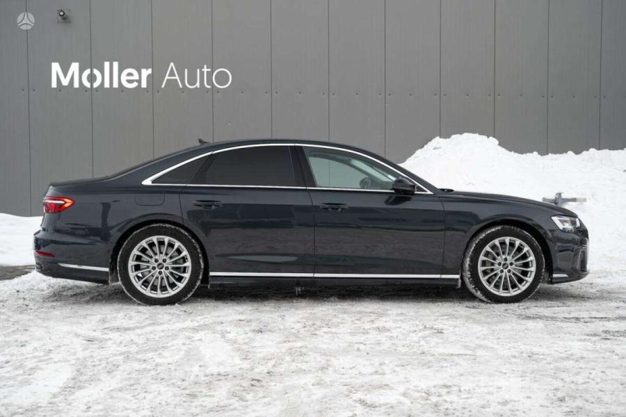 Pelēks Audi A8 2023 Viļņa, ar dzinēja tilpumu 3.00 L un nobraukumu 51 tūkst. km par 52990 €, foto 7 vietnē AUTOMOTO.COM.LV