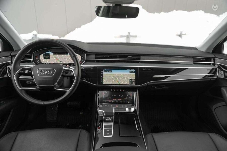 Pelēks Audi A8 2023 Viļņa, ar dzinēja tilpumu 3.00 L un nobraukumu 51 tūkst. km par 52990 €, foto 22 vietnē AUTOMOTO.COM.LV