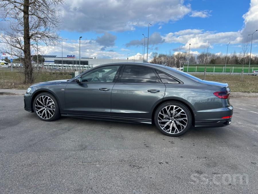 Pelēks Audi A8 2023 Rīga, ar dzinēja tilpumu 3.00 L un nobraukumu 50 tūkst. km par 63900 €, foto 8 vietnē AUTOMOTO.COM.LV