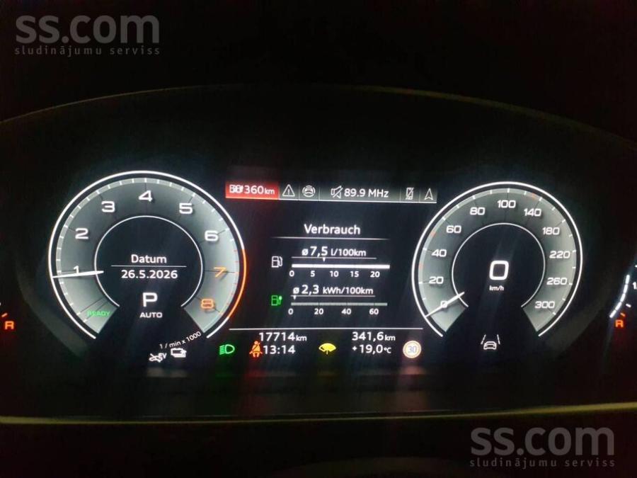 Серый Ауди А8 2025 в Рига, объемом двигателя 3.00 л и пробегом 18 тыс. км за 69900 €, фото 6 на AUTOMOTO.COM.LV
