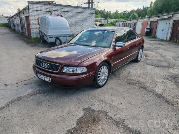 Sarkans Audi A8 1995 Rīga, ar dzinēja tilpumu 4.20 L un nobraukumu 324 tūkst. km par 2000 €, foto 1 vietnē AUTOMOTO.COM.LV