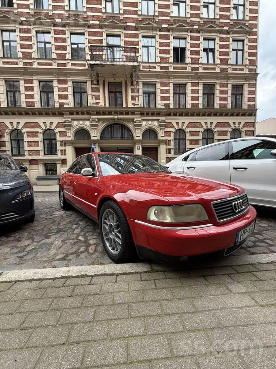 Sarkans Audi A8 2001 Rīga, ar dzinēja tilpumu 4.20 L un nobraukumu 340 tūkst. km par 6500 €, foto 3 vietnē AUTOMOTO.COM.LV