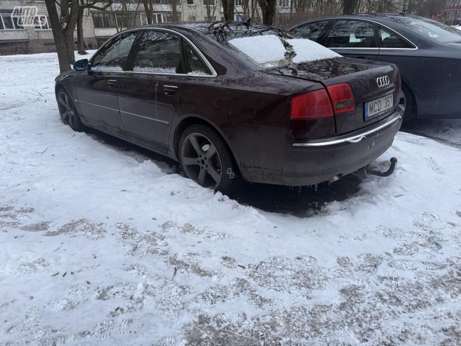 Sarkans Audi A8 2004 Viļņa, ar dzinēja tilpumu 3.00 L un nobraukumu 450 tūkst. km par 2000 €, foto 2 vietnē AUTOMOTO.COM.LV