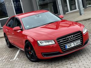 Red Audi A8 2014 in Jurmala, with an engine capacity of 3.00 L and mileage of 0 thousand km for 3950 €, photo 2 on AUTOMOTO.COM.LV