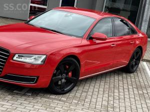 Red Audi A8 2014 in Jurmala, with an engine capacity of 3.00 L and mileage of 0 thousand km for 3950 €, photo 8 on AUTOMOTO.COM.LV